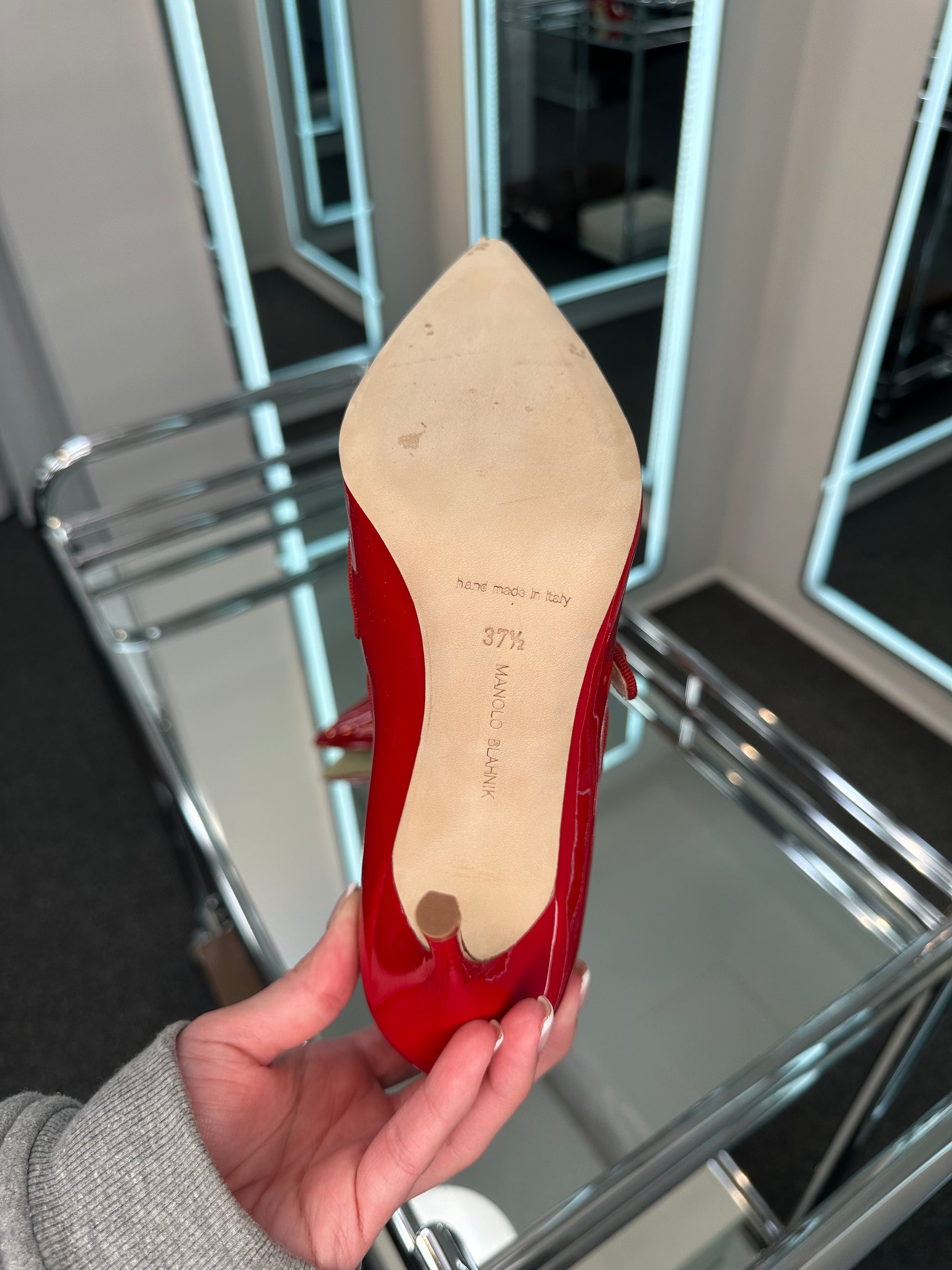 Manolo Blahnik Mary-Jane Pumps – Past & Present Boutique