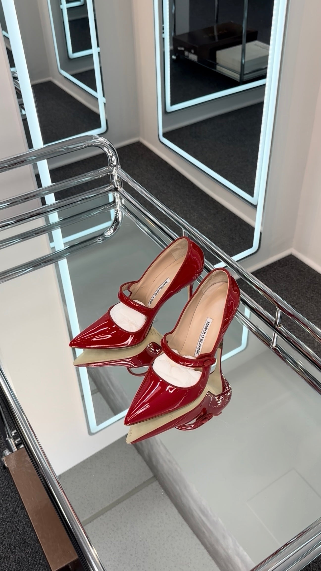 Manolo Blahnik Mary-Jane Pumps – Past & Present Boutique
